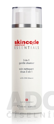 SKINCODE ESSENTIALS 3 in 1 gentle cleanser - ADC.sk