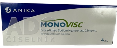 MONOVISC Roztok hyaluronátu sodného - ADC.sk