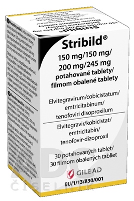 Stribild 150 mg/150 mg/200 mg/245 mg - ADC.sk