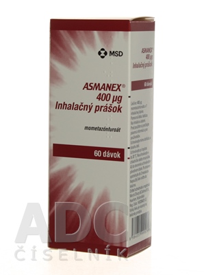 ASMANEX 400 µg - ADC.sk