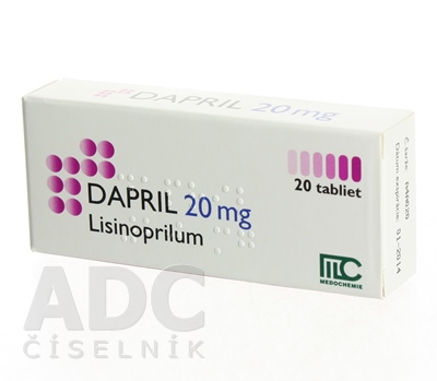 Dapril 20 mg - ADC.sk
