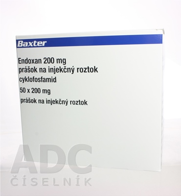 Endoxan 200 mg prášok na injekčný roztok - ADC.sk