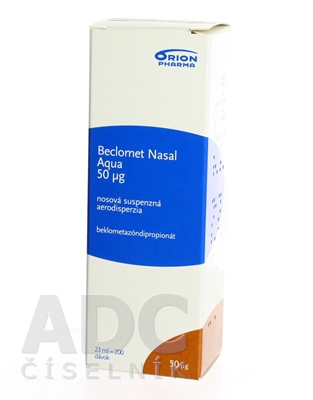 BECLOMET NASAL AQUA 50 µg - ADC.sk