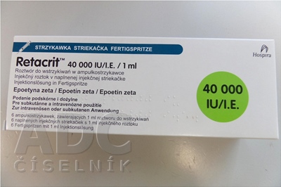 Retacrit 40 000 IU/1 ml - ADC.sk