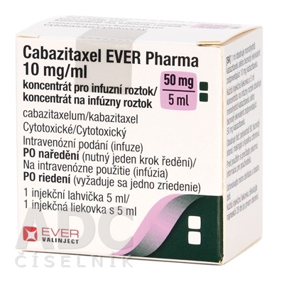 Cabazitaxel EVER Pharma 10 mg/ml - ADC.sk