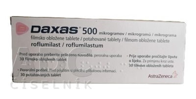 Daxas 500 µg - ADC.sk