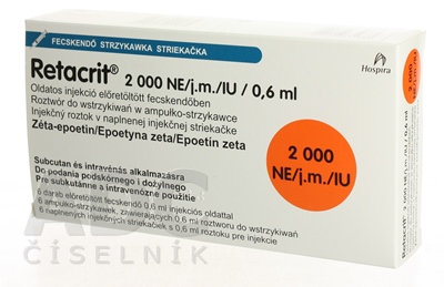 Retacrit 2 000 IU/0,6 ml - ADC.sk