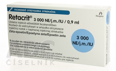 Retacrit 3 000 IU/0,9 ml - ADC.sk