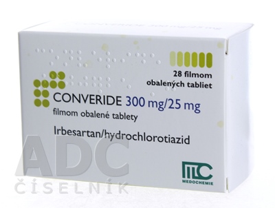CONVERIDE 300 mg/25 mg - ADC.sk