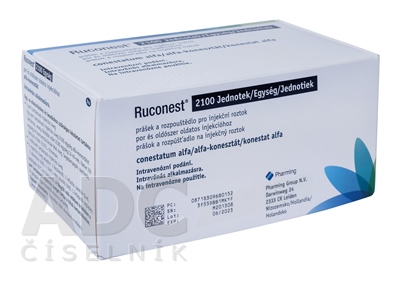 Ruconest 2100 U - ADC.sk