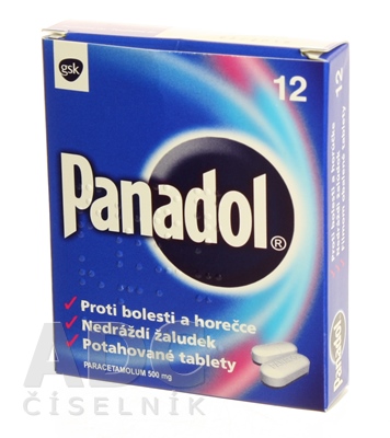Príbalový leták Panadol - ADC.sk