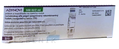 ADYNOVI 500 IU/2 ml - ADC.sk