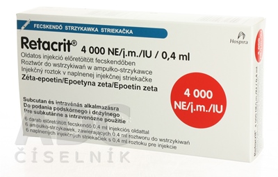Retacrit 4 000 IU/0,4 ml - ADC.sk