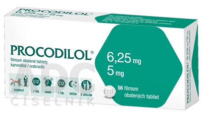 Procodilol 6,25 mg/5 mg - ADC.sk