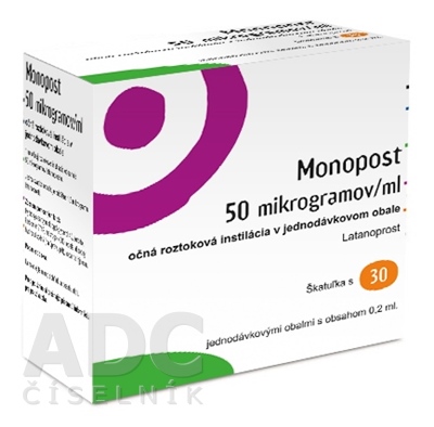 MONOPOST 50 mikrogramov/ml - ADC.sk