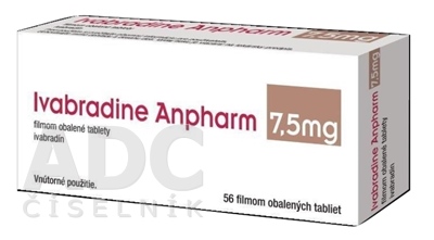 Ivabradine Anpharm 7,5 mg filmom obalené tablety - ADC.sk