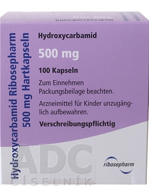 Hydroxycarbamid Ribosepharm (Hydroxyurea) MD287 - ADC.sk