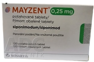 Mayzent 0,25 mg - ADC.sk