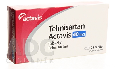 Telmisartan Actavis 40 mg - ADC.sk