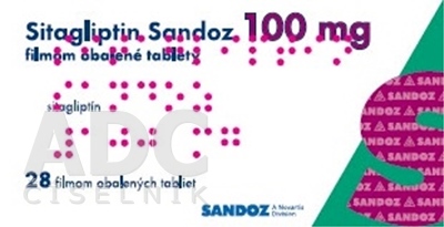 Sitagliptin Sandoz 100 mg - ADC.sk