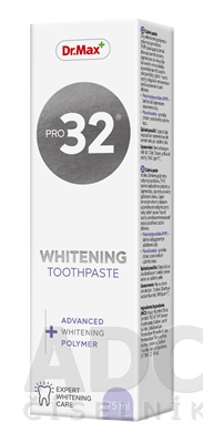 Dr.Max PRO32 Toothpaste WHITENING - ADC.sk