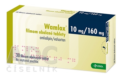 Wamlox 10 mg/160 mg filmom obalené tablety - ADC.sk