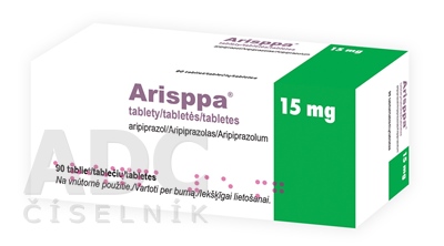 Arisppa 15 mg tablety - ADC.sk