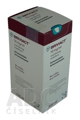 Briviact 10 mg/ml perorálny roztok - ADC.sk