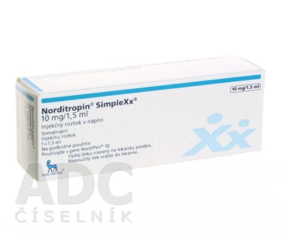 Norditropin SimpleXx 10 mg/1,5 ml - ADC.sk