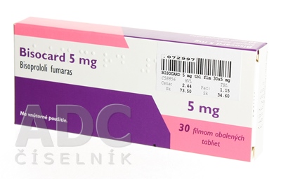 BISOCARD 5 mg - ADC.sk