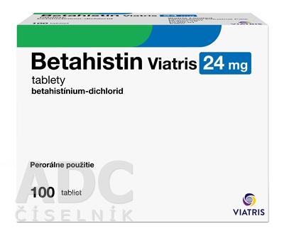 Betahistin Viatris 24 mg - ADC.sk