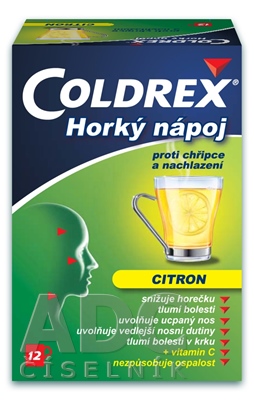 SPC COLDREX HORÚCI NÁPOJ CITRÓN - ADC.sk