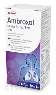 Príbalový leták Ambroxol Dr.Max 30 mg/5 ml - ADC.sk