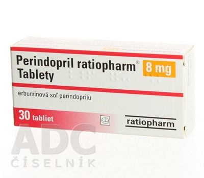 Perindopril ratiopharm 8 mg - ADC.sk