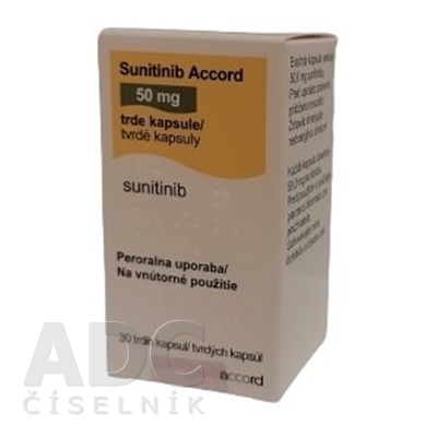 Sunitinib Accord 50 mg - ADC.sk