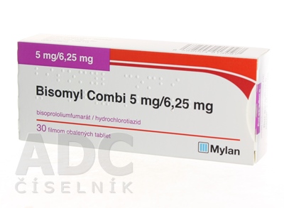 Bisomyl Combi 5 mg/6,25 mg - ADC.sk
